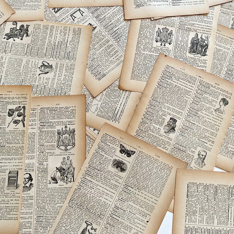 Antique Dictionary - Etsy