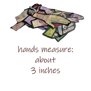 Hands & Pointing Fingers Collage Fodder Handmade Ephemera Made From ...