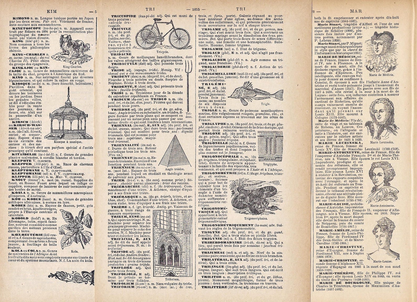 Antique Dictionary Pages (10 Sheets) for Collage, Mixed Media Art, Junk ...