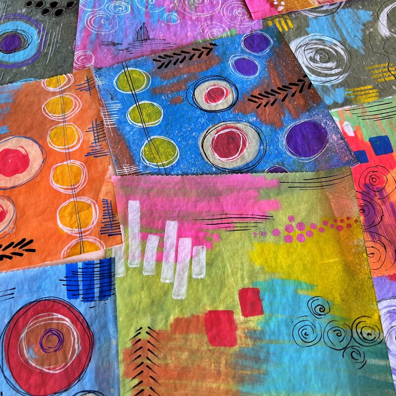 Paint on Papers - Etsy