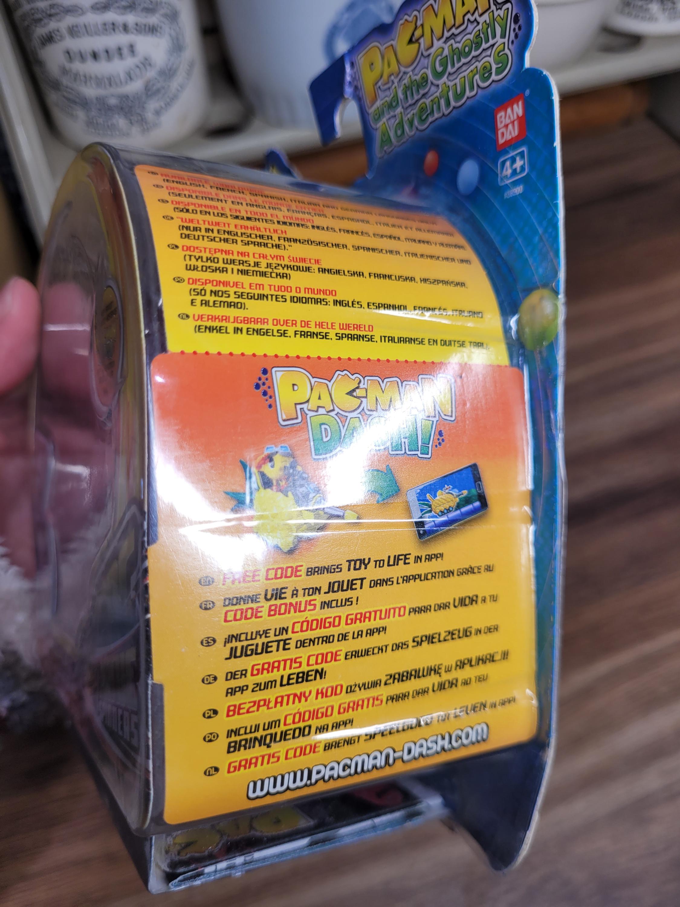 Pac Man and the Ghostly Adventures Pac Panic Spinners Toy, BANDAI ...