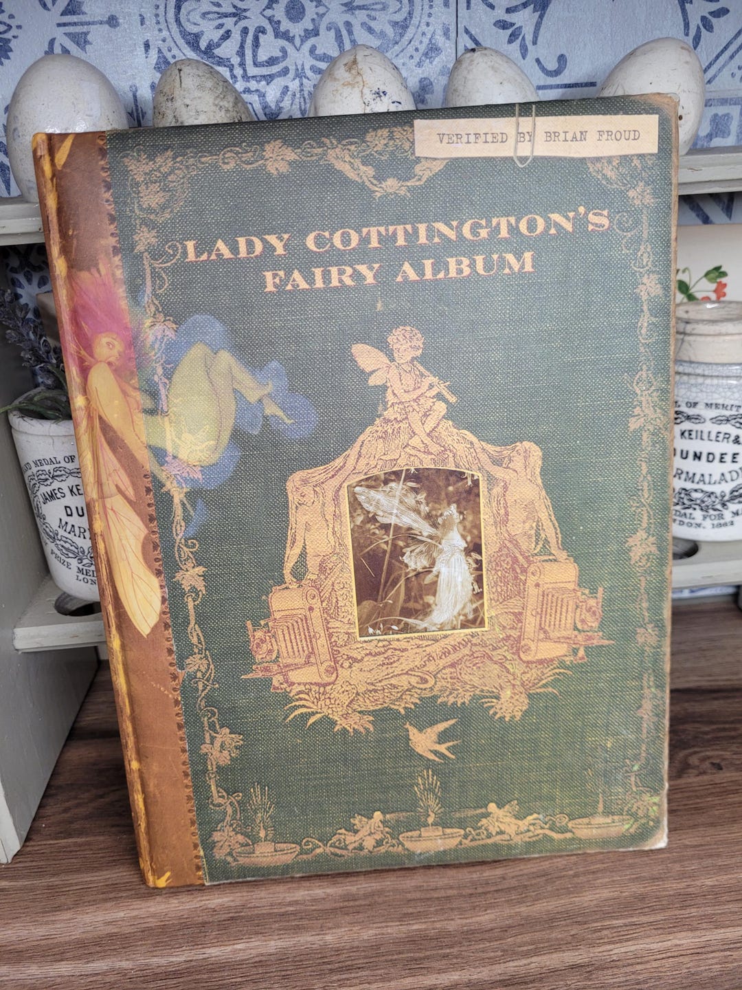 Vintage 2002 Lady Cottinghams Fairy Album, Squashed Fairy Book, Adult ...
