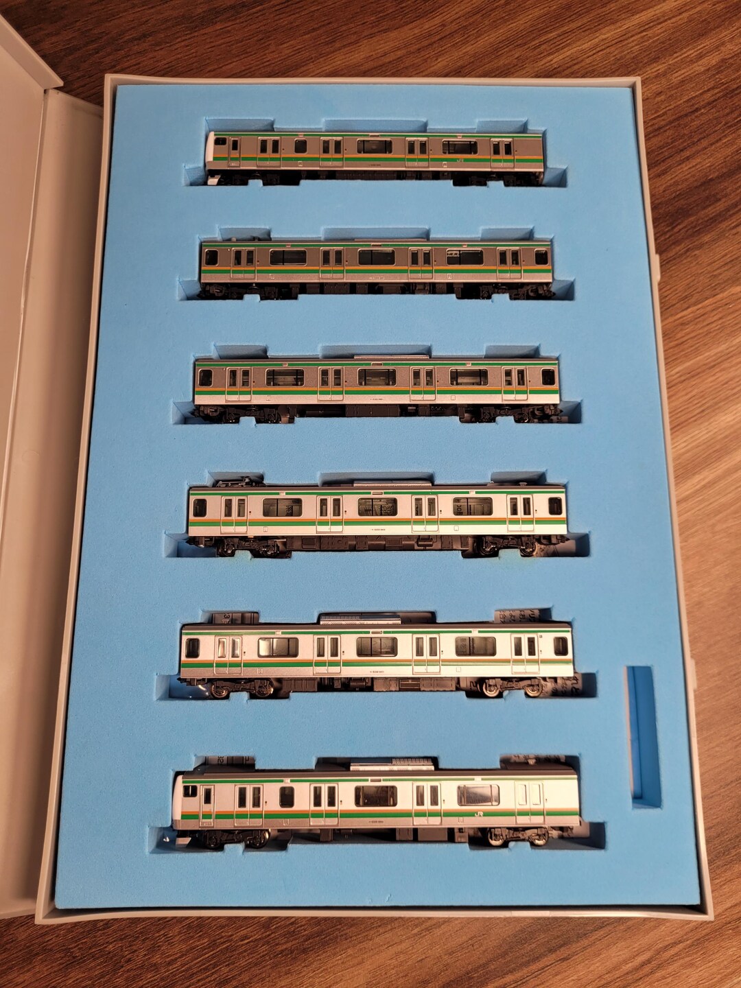 Micro Ace N-gauge Train Set in Case, E231 Series Train, Collectible ...
