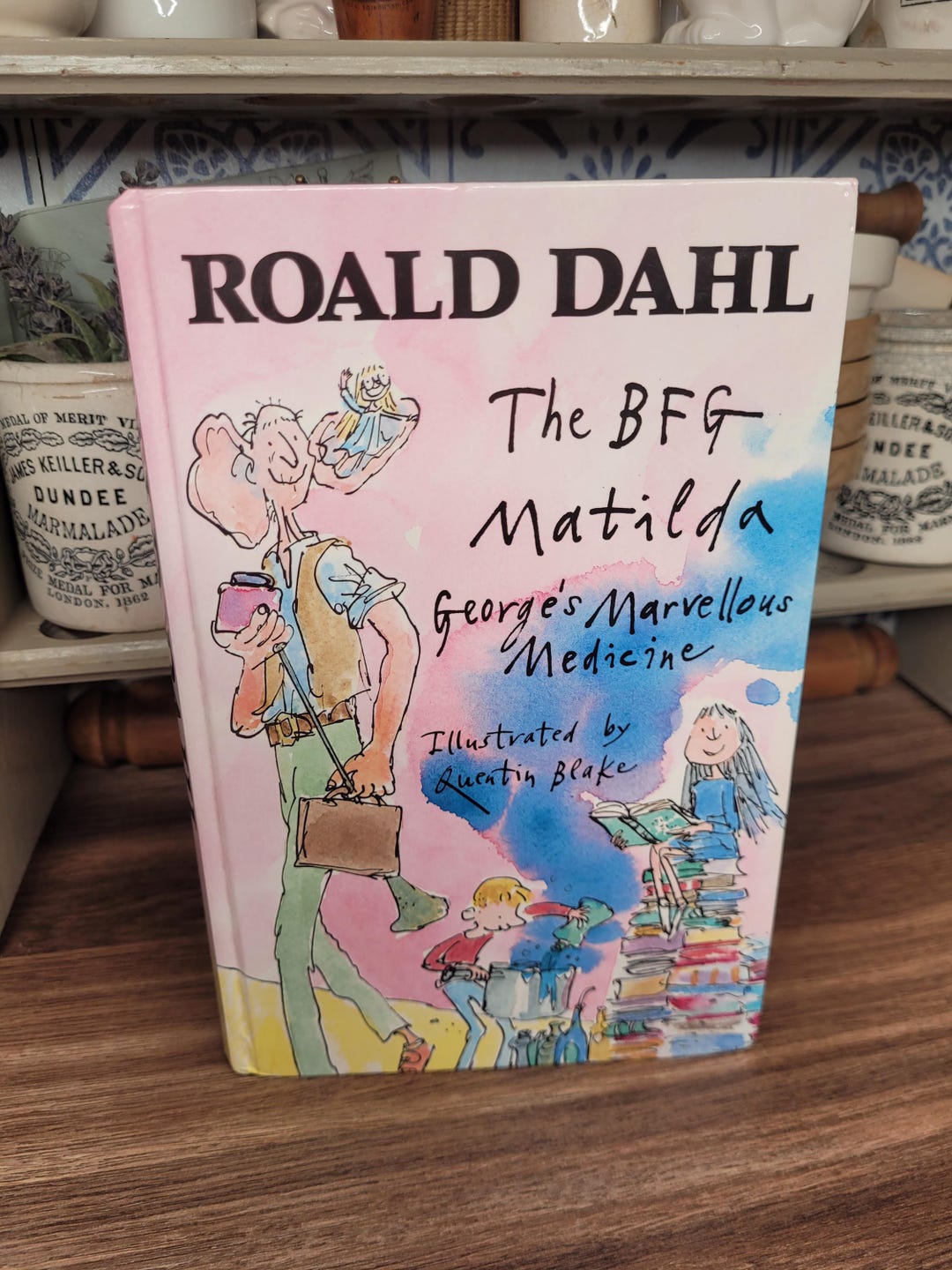 Roald Dahl - the BFG Matilda Georges Marvellous Medicine Hardback Book ...