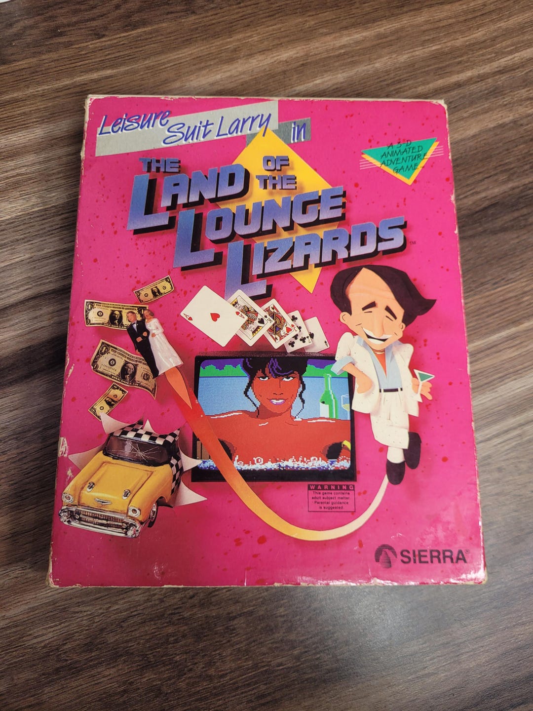 Rare 1987 Leisure Suit Larry in the Land of the Lounge Lizards PC Game ...