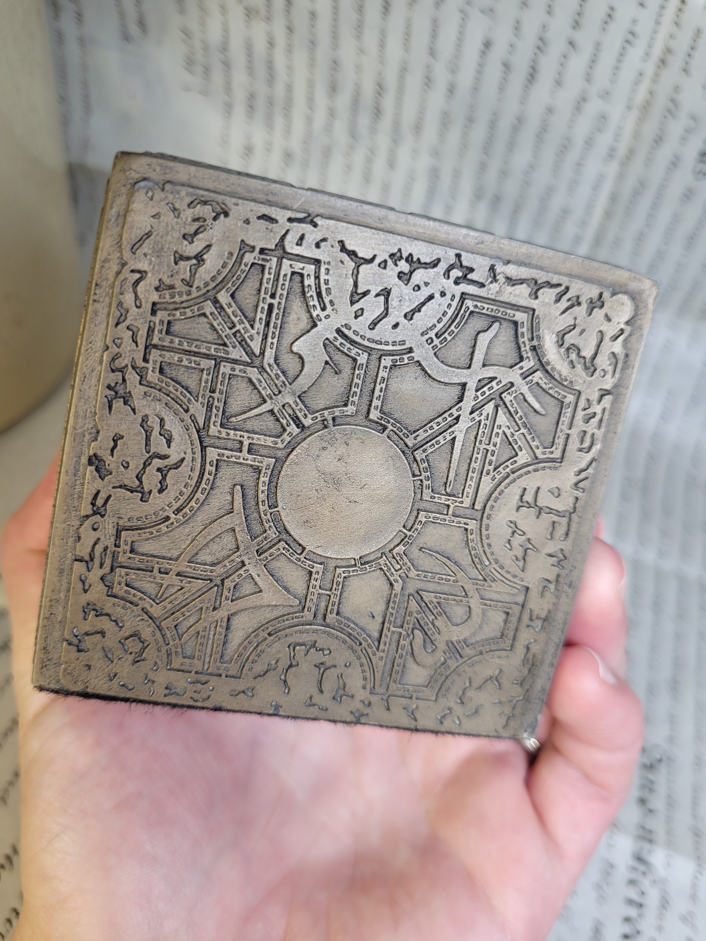 Hellraiser Puzzle Box Lemarchand Lament Configuration, Vintage Cult ...