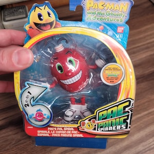 Pac Man and the Ghostly Adventures Pac Panic Spinners Toy, BANDAI ...