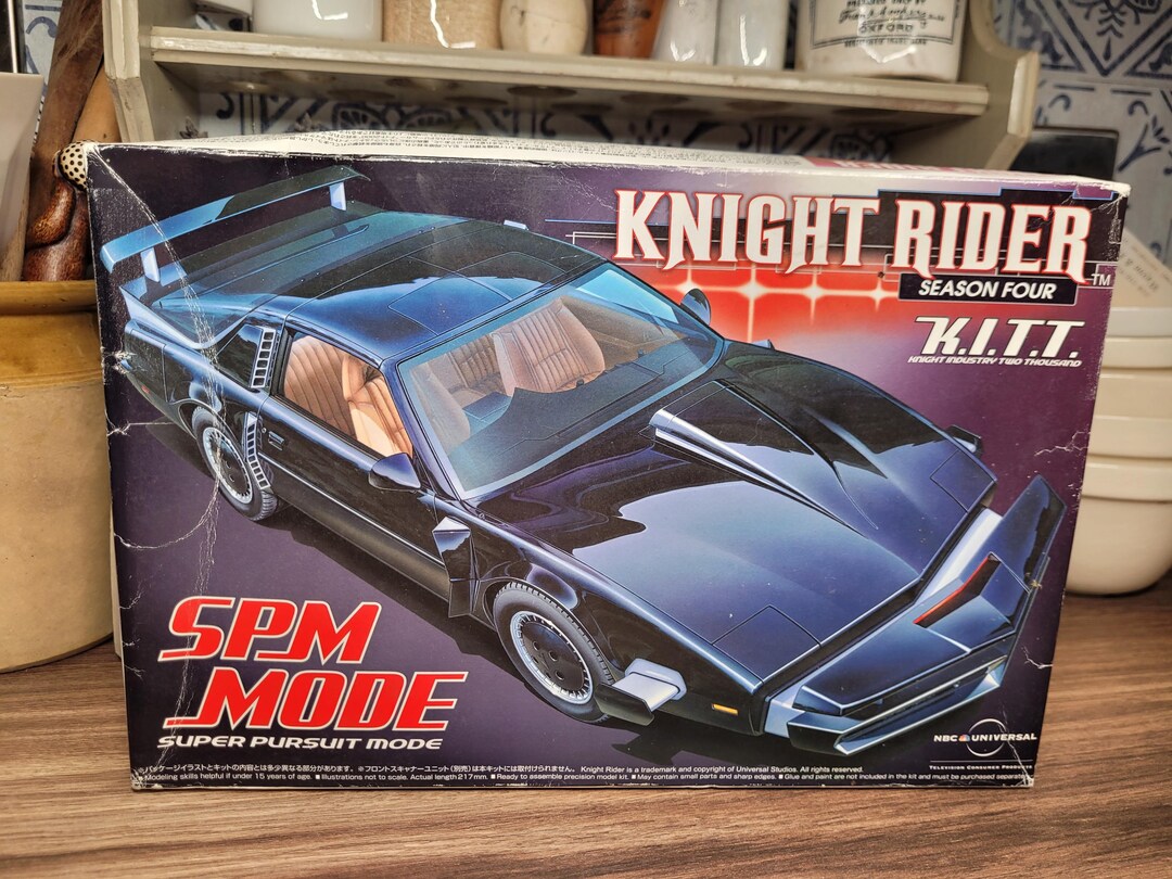 Knight Rider Knight 2000 Season 4 Super Pursuit Mode Plastic Model ...