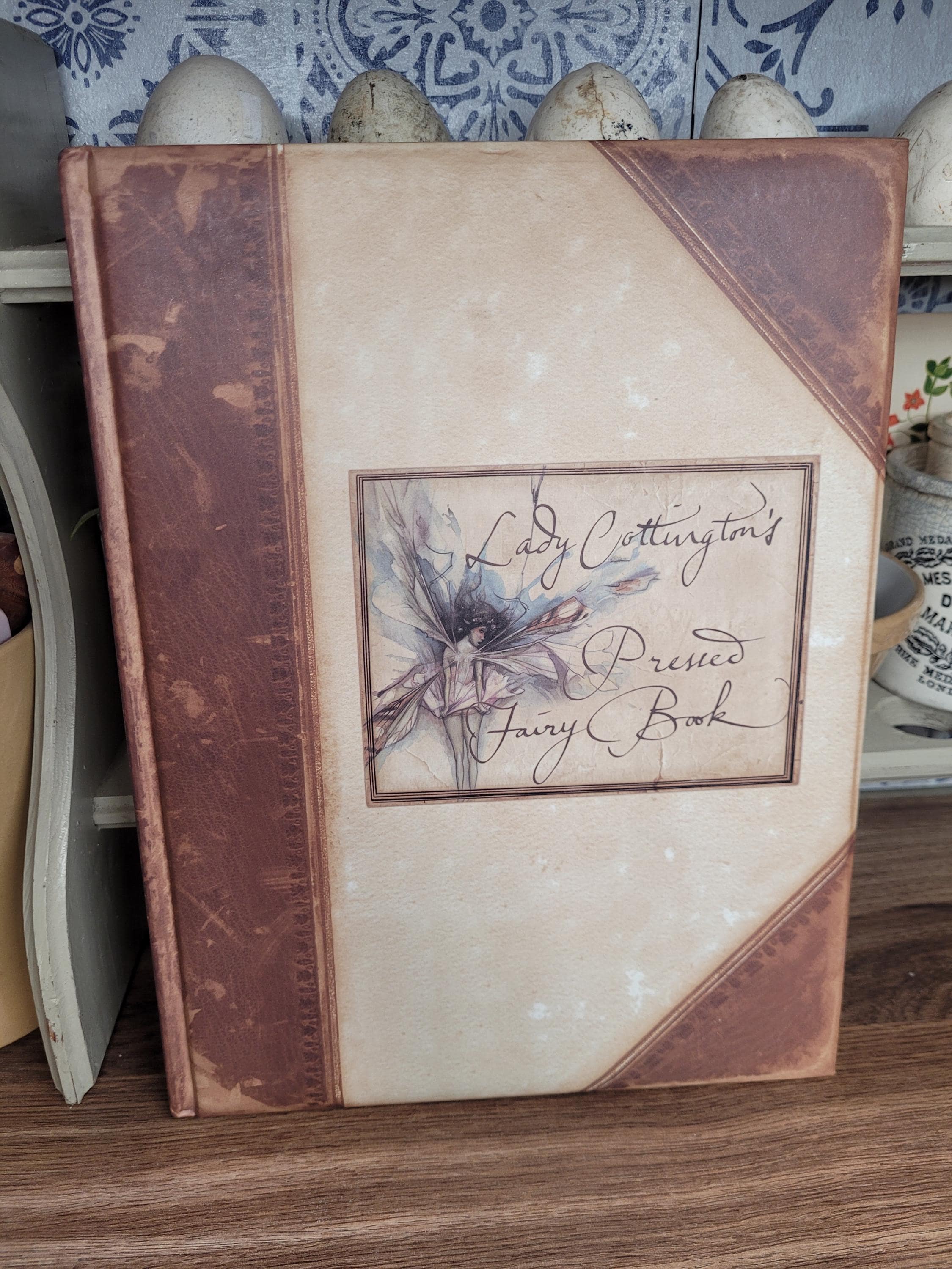 Vintage 1991 Lady Cottinghams Pressed Fairy Book, Squashed Fairy Book ...