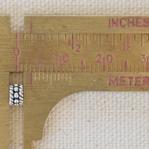 925 Sterling Silver Beads 3.25 Mm L X 5 Mm Diam YOU SELECT: 6 60 ...