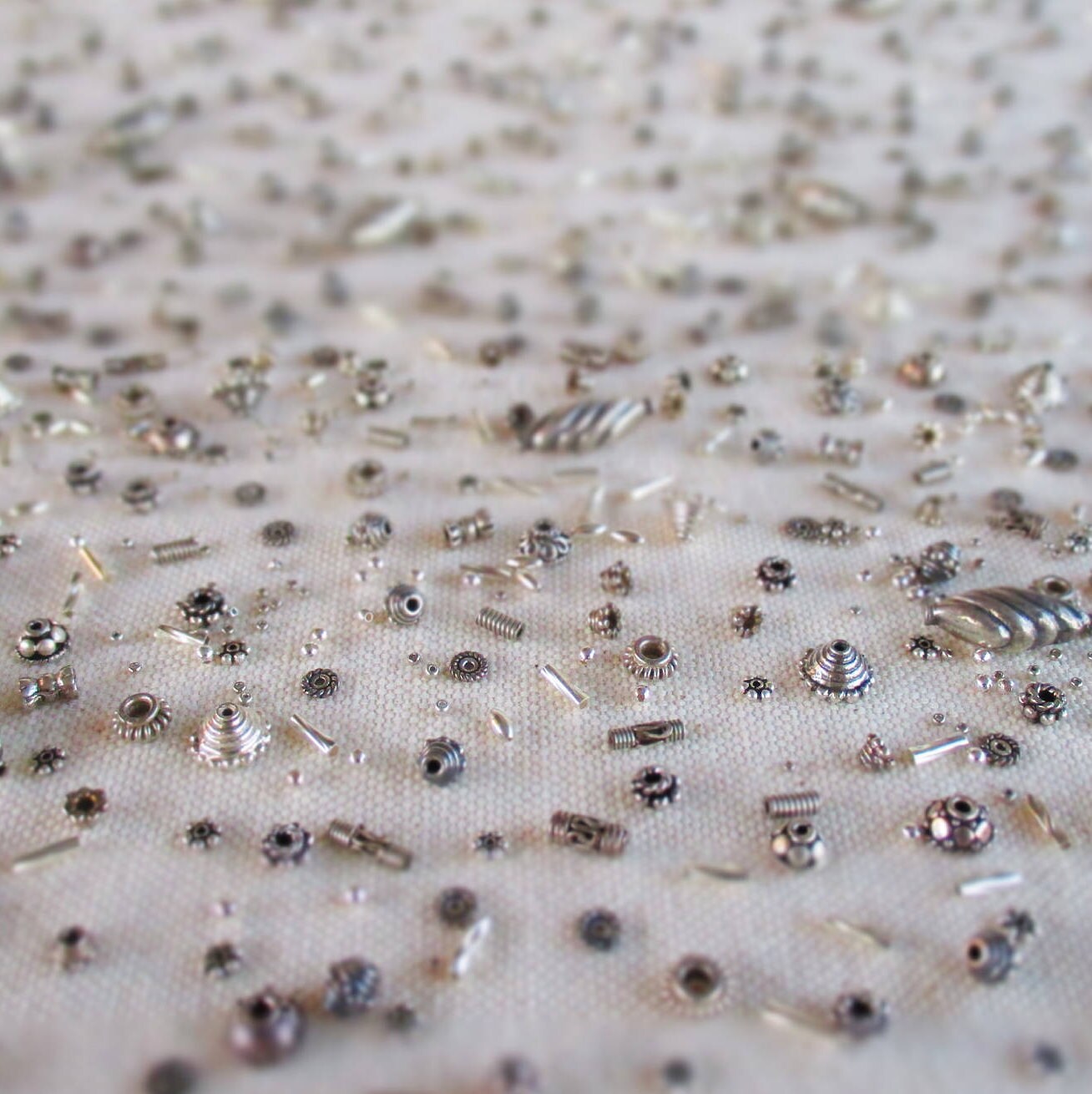 925 sterling silver beads 2 mm X 6 mm daisy spacer beads YOU | Etsy