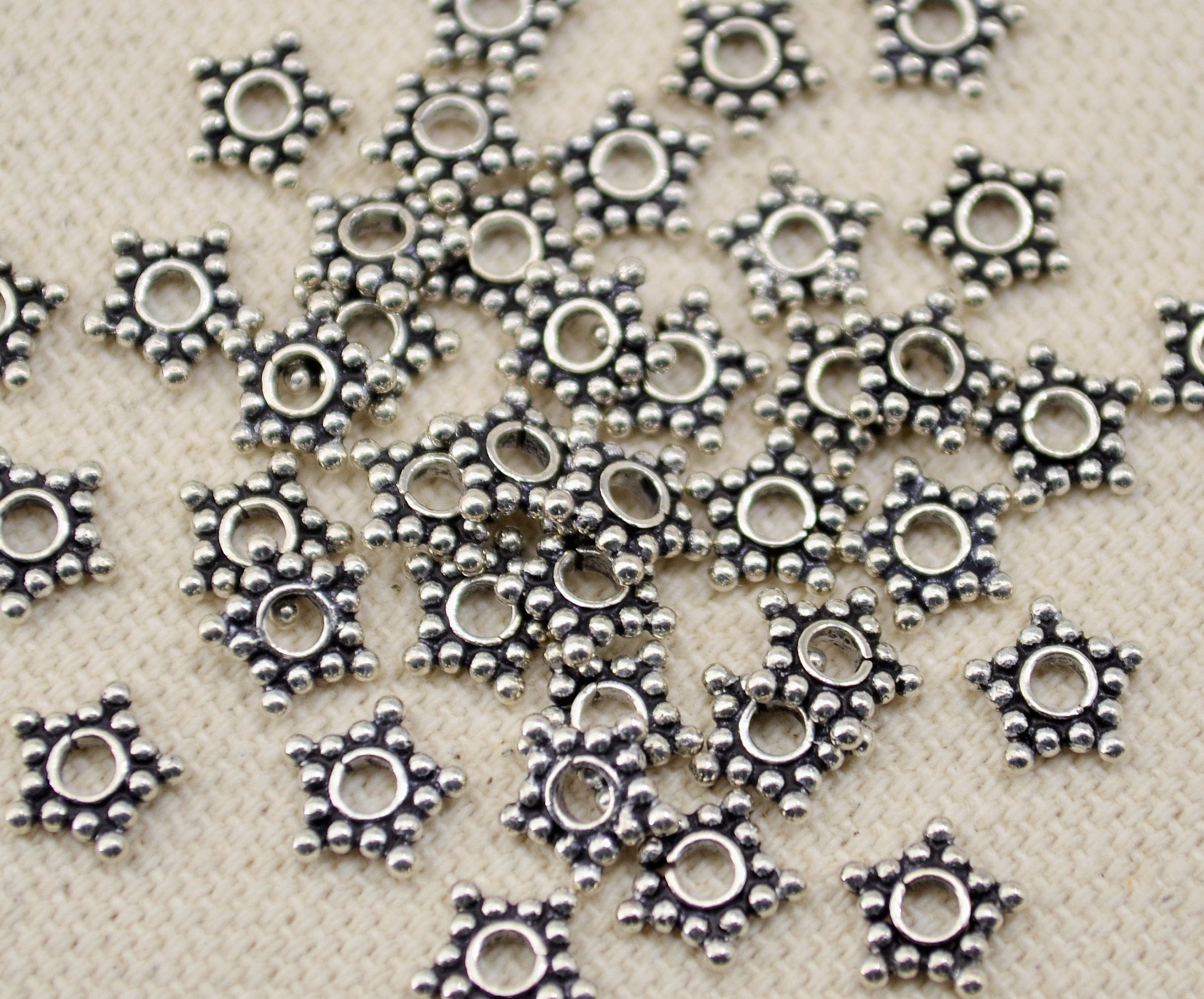 925 sterling silver beads 1.4 mm L x 6.75 mm D YOU SELECT: | Etsy