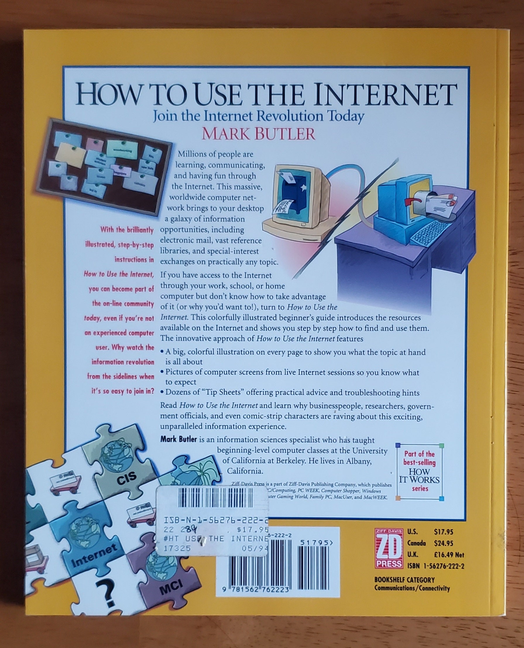 Vintage Internet and Computer History Book: How to Use the Internet by ...