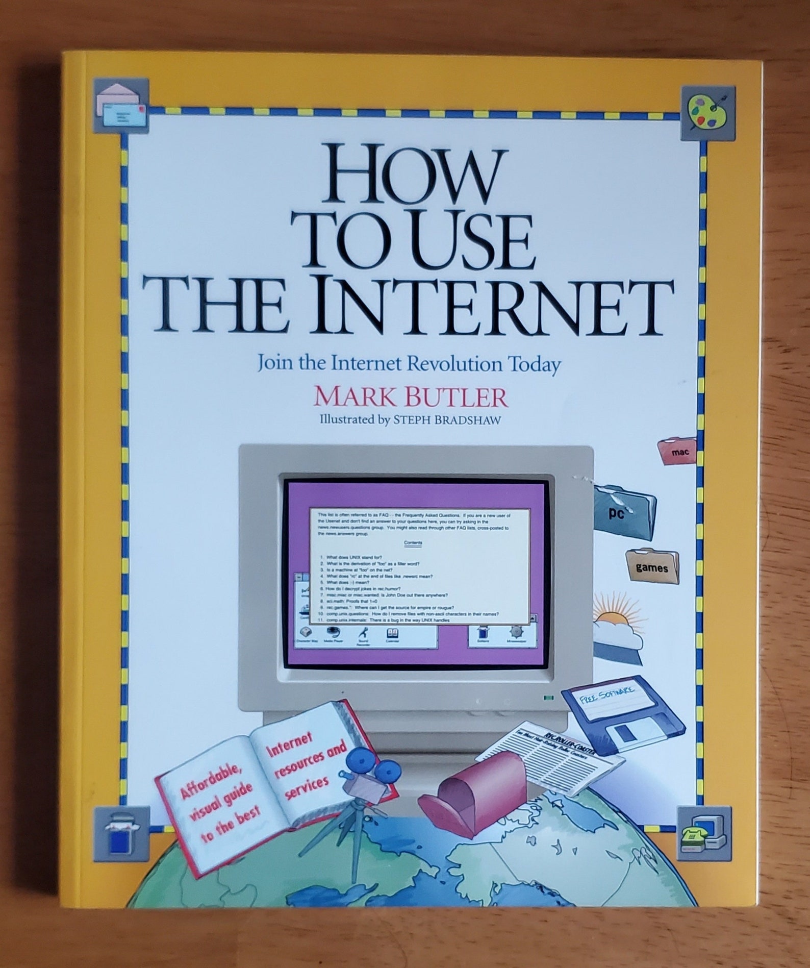 Vintage Internet and Computer History Book: How to Use the Internet by ...