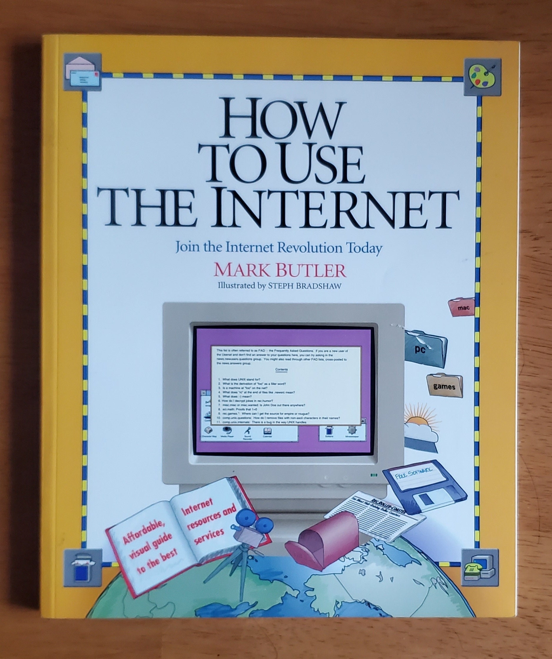 Vintage Internet and Computer History Book: How to Use the Internet by ...