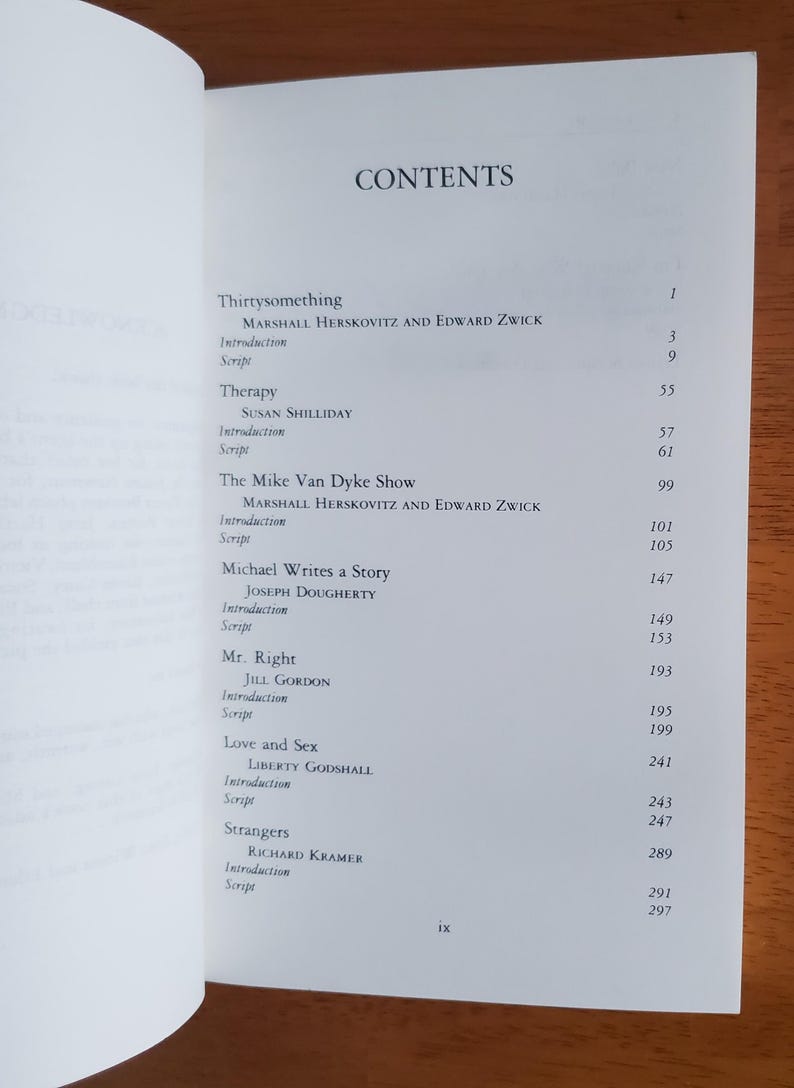 Rare Vintage Iconic '80s / '90s TV Series Script Compilation Book ...