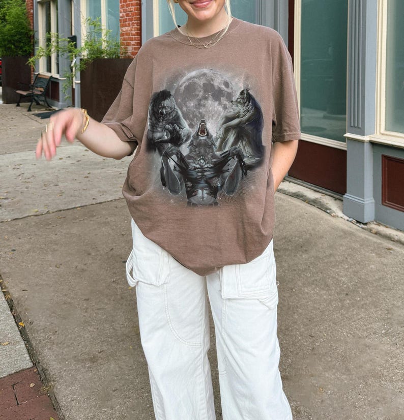 Sigma Wolf Tee, Vintage Alpha Male Funny Meme Shirts, Emo Alpha Wolf ...