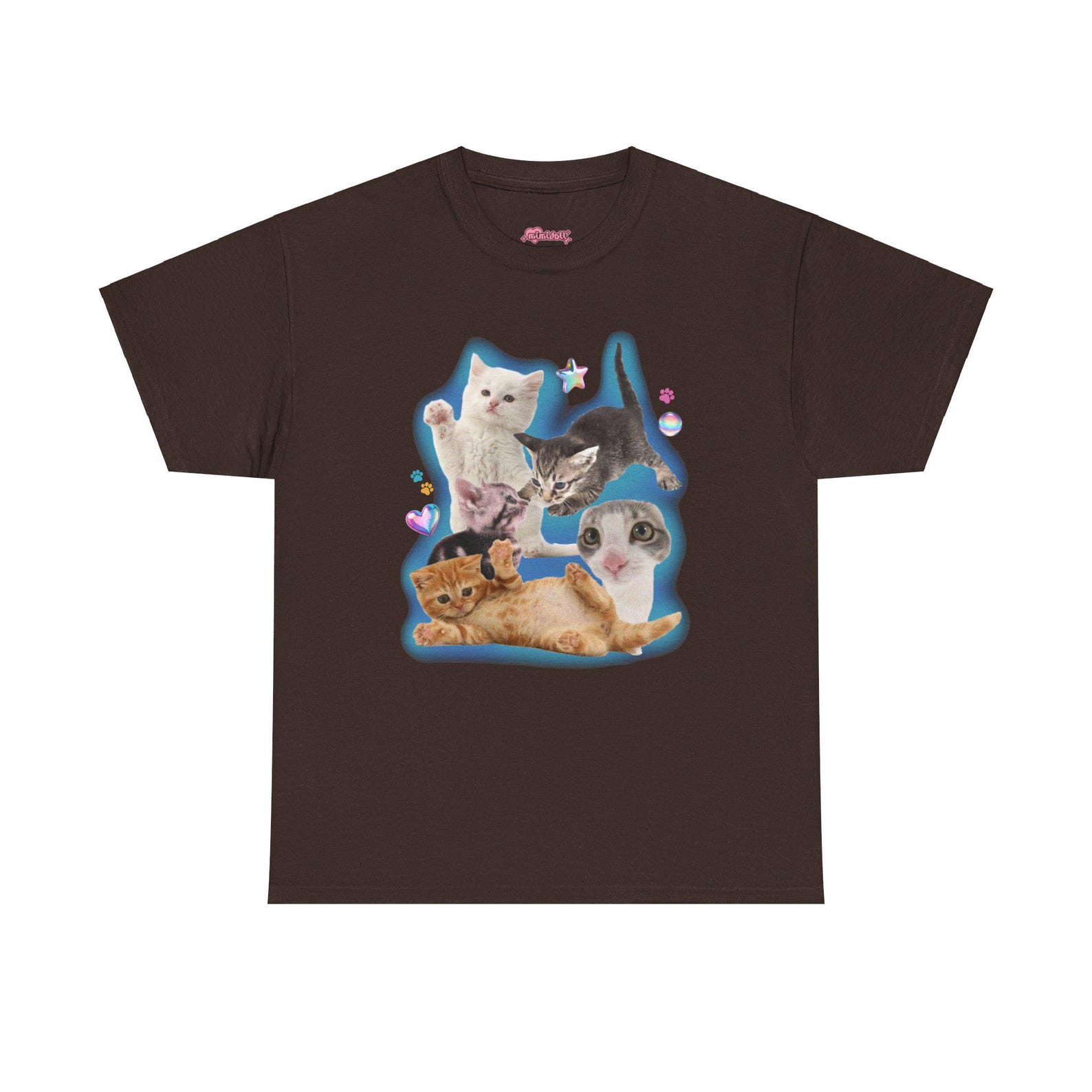 Y2K Silly Cat Shirt Tee 90s Aesthetic Cat Meme Tshirt, Trashy Y2K ...