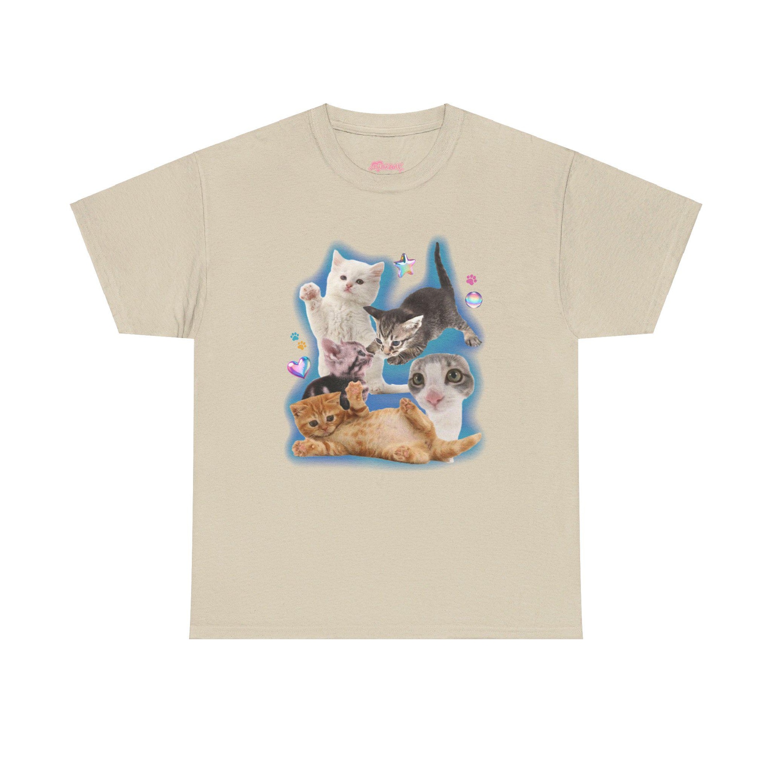 Y2K Silly Cat Shirt Tee 90s Aesthetic Cat Meme Tshirt, Trashy Y2K ...