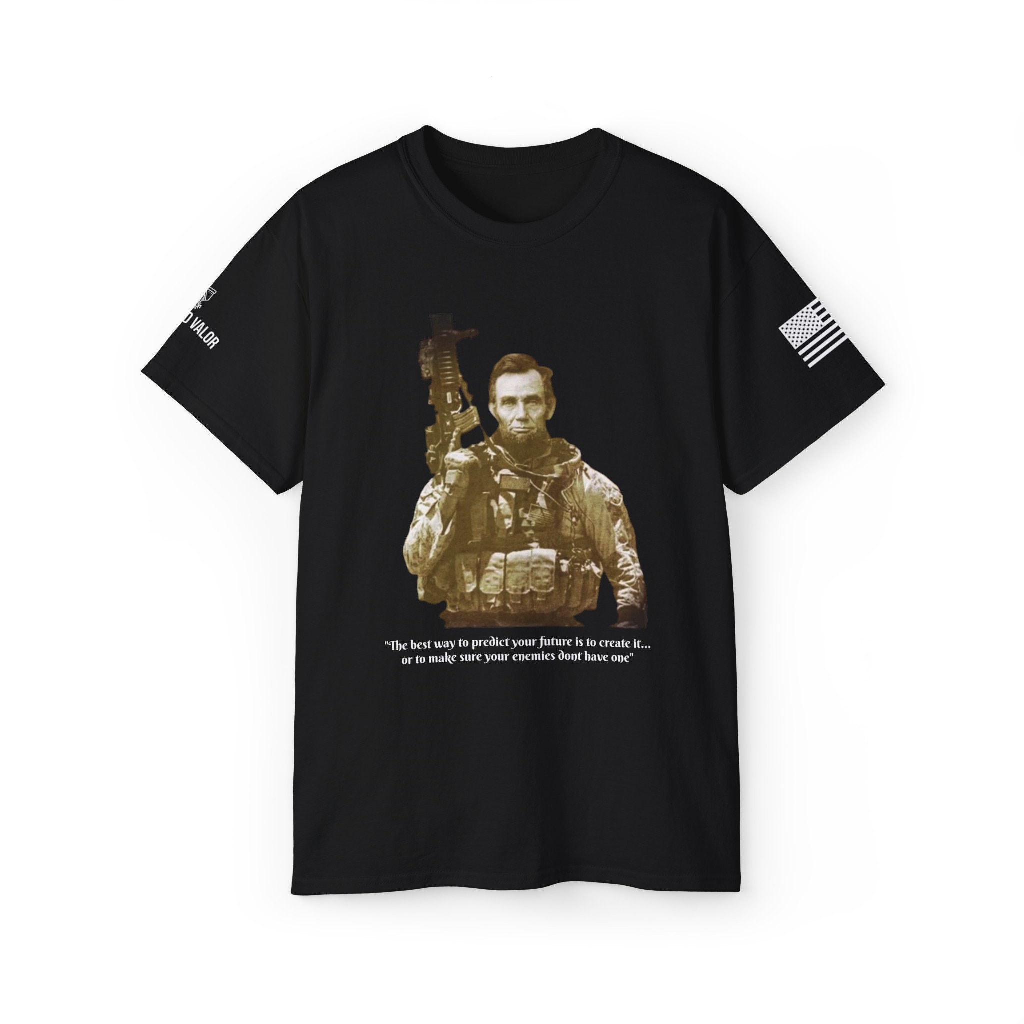 T-shirt, Abraham Lincoln Tactical Humor, Tactical Abe, American ...