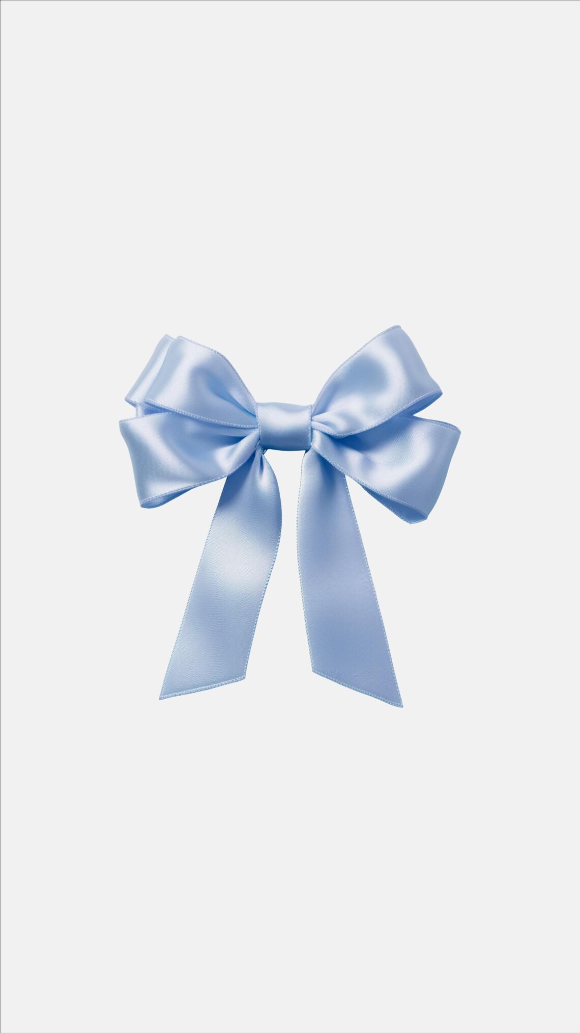 Blue Bow Sticker - Etsy