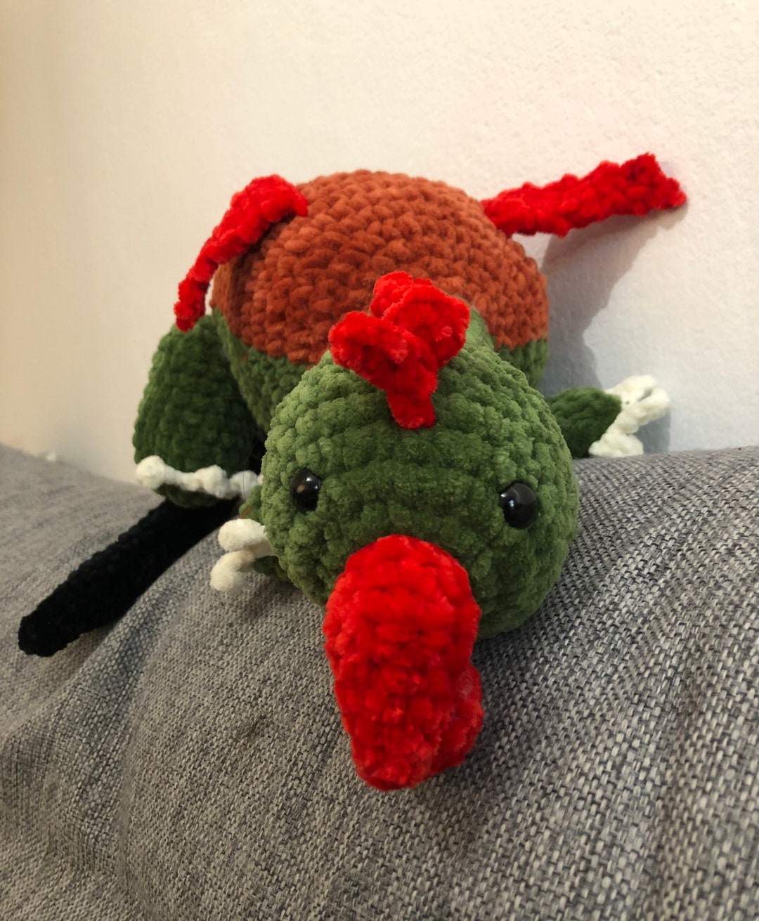Basilisk Amigurumi Plushie Crochet Pattern, Mythological Digital ...