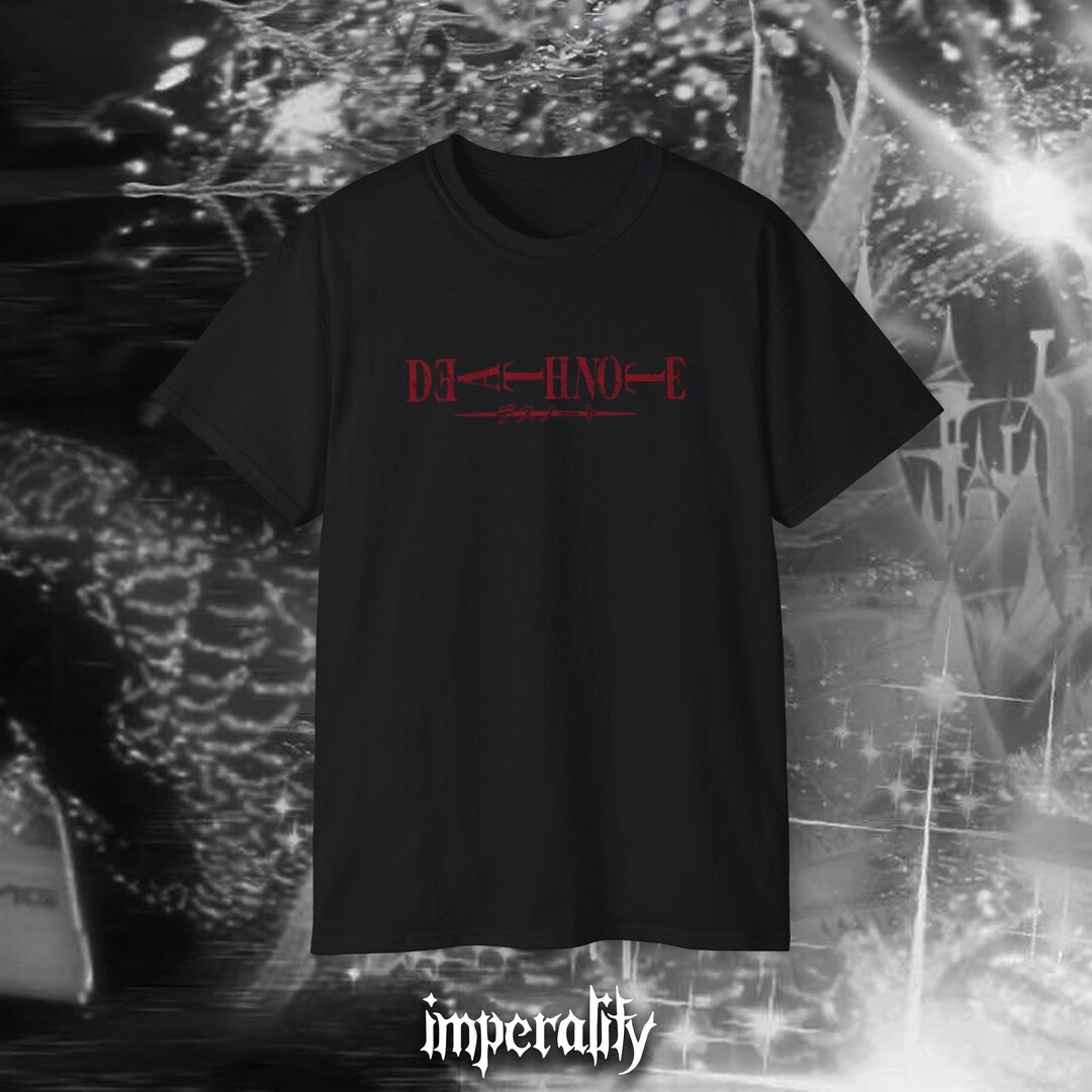 Death Note Title T-shirt - Etsy