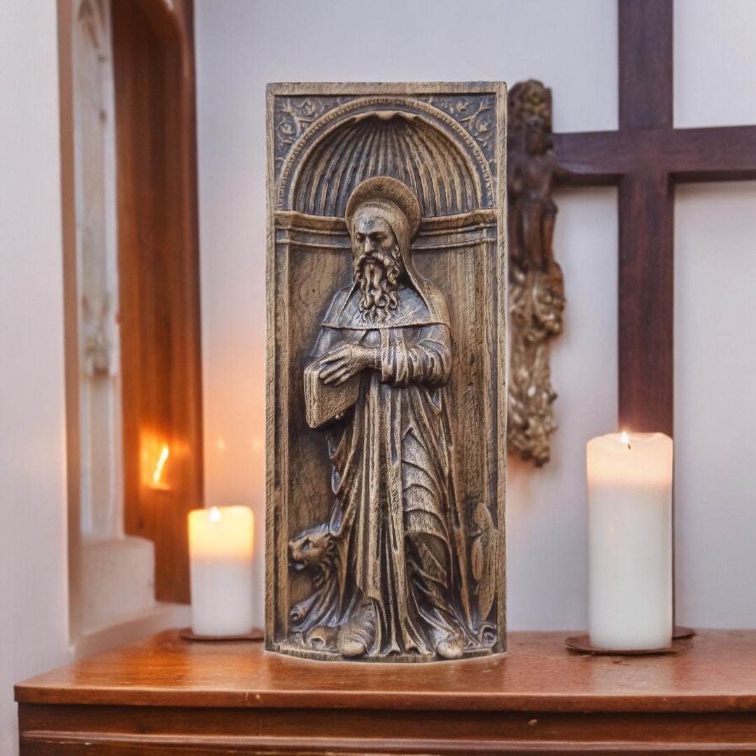 St Jerome Statue Patron of Librarians Translators and Students Saint ...