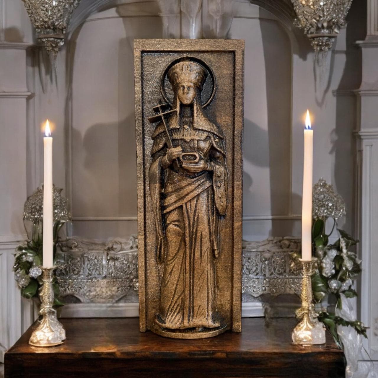 Saint Helena Helen Helena Statue Catholic Statue Religious Figure of ...
