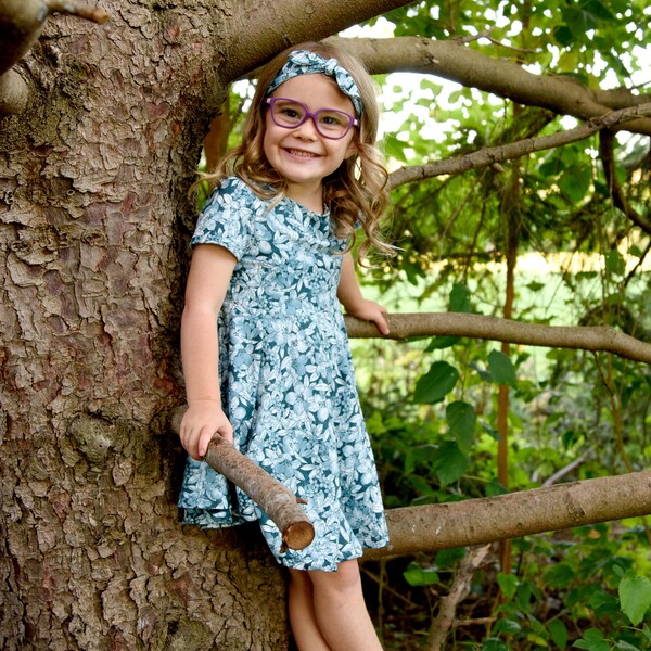Girls Knit Dress Pattern - Etsy