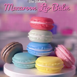 Macaron Lip Balm - Etsy