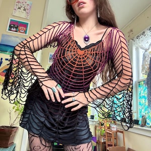 Spider Web Dress PATTERN PDF (with Video) Not the Physical Item! - Etsy