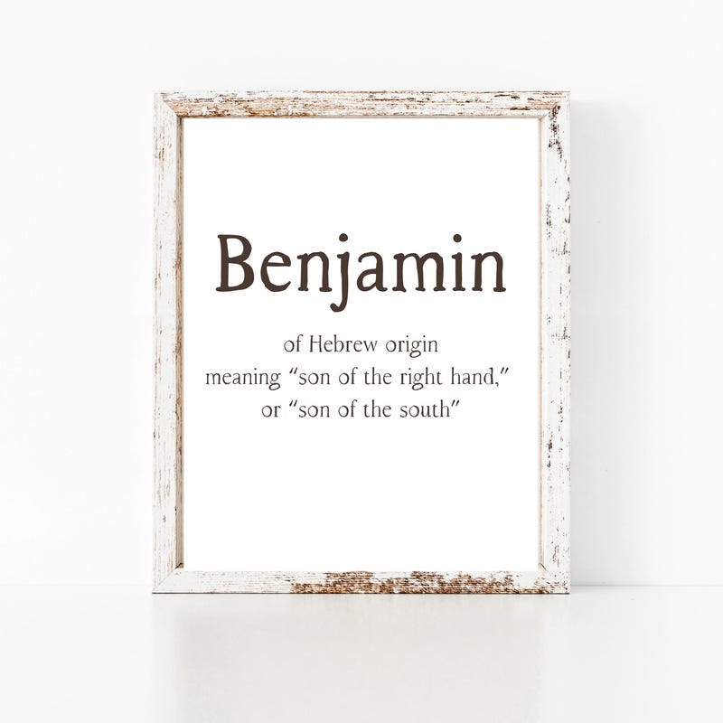 Name Origin Print - Etsy