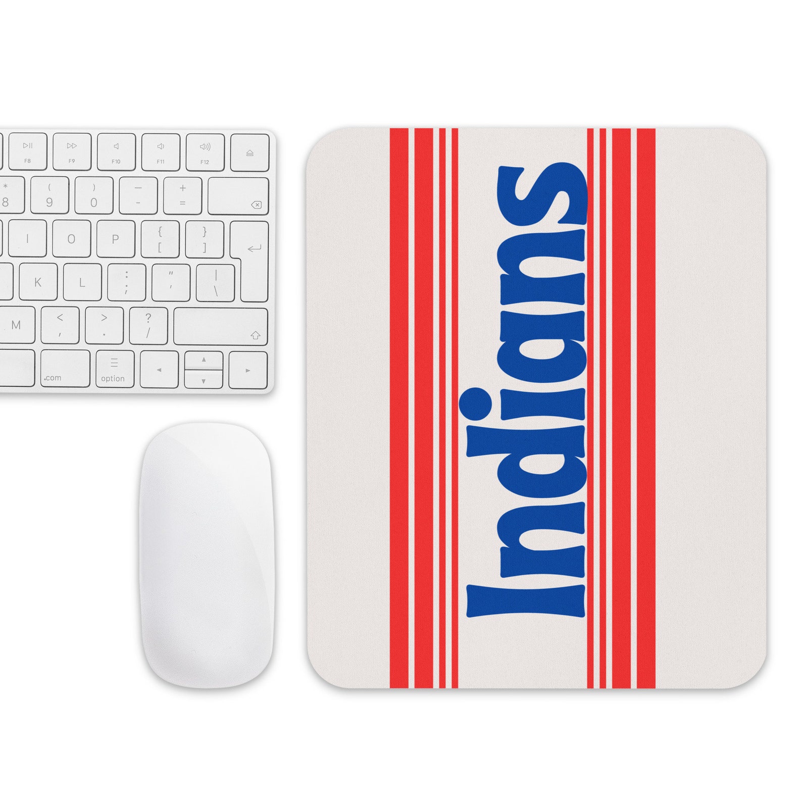 Retro Stripe School Mascot Mouse Pad, Teacher Gift, Student Desk ...
