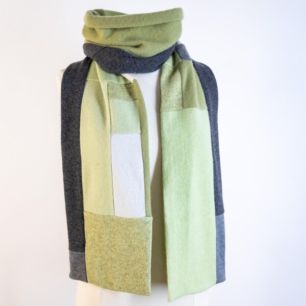 Upcycled Scarf - Etsy