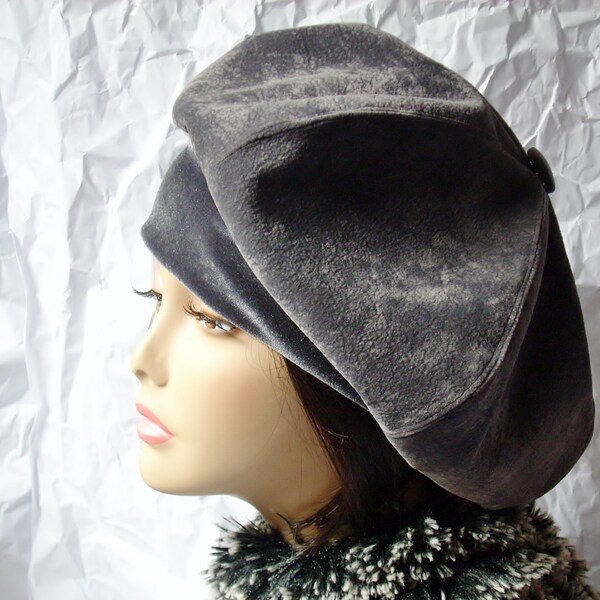 Velvet Beret - Etsy