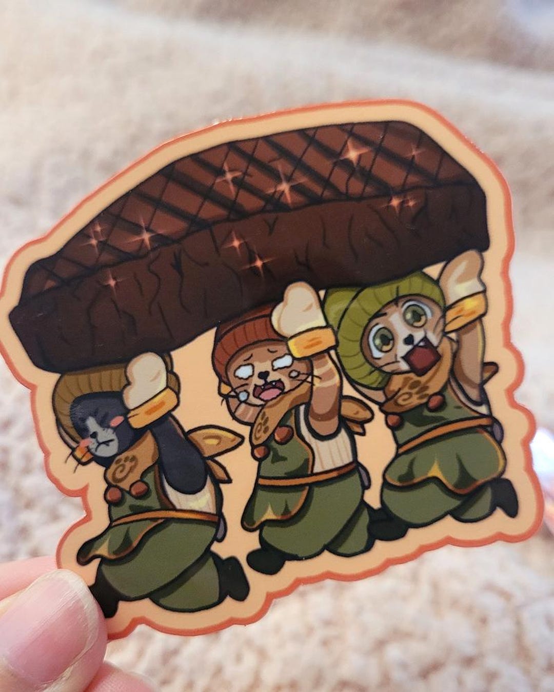 Monster Hunter Wilds Sticker | Water-resistant Sticker | Monster Hunter ...