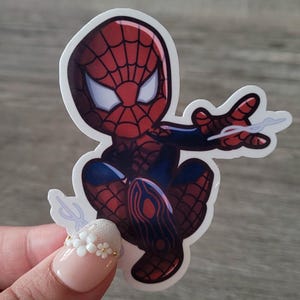 Spider-man Sticker | Marvel Rivals Fan Art | Spidey Vinyl Waterproof ...