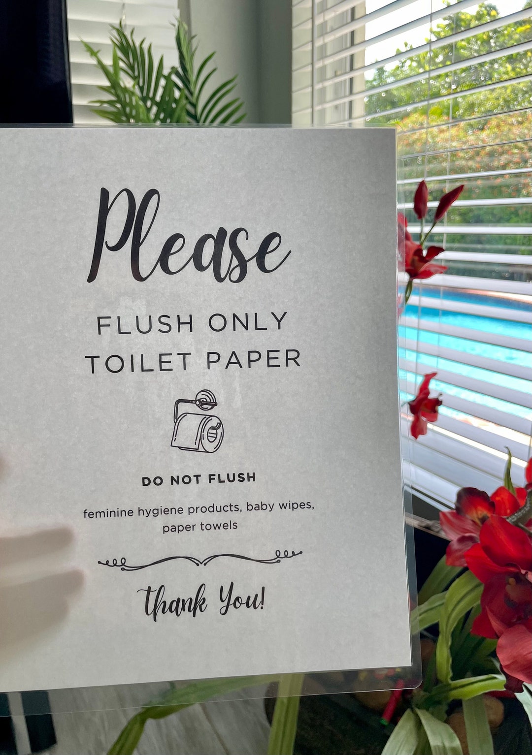 Airbnb Sign, No Parties, No Trash, Custom Design, Vacation Rentals ...