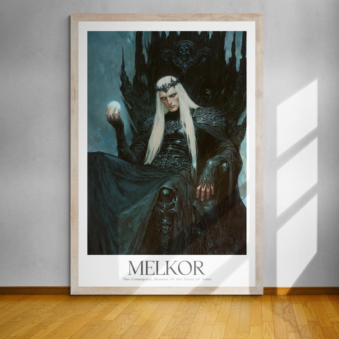 Melkor, the Great Enemy Poster - Etsy