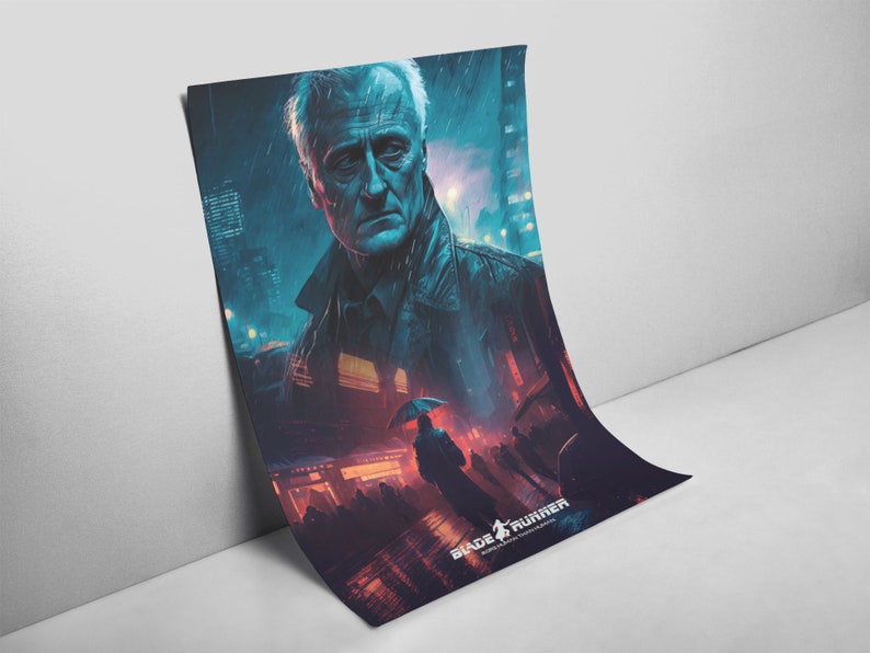 Blade Runner, Roy Batty Cyberpunk Poster - Etsy