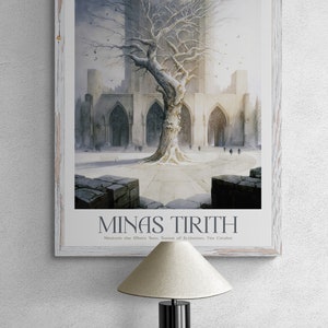 White Tree of Minas Tirith Poster - Etsy
