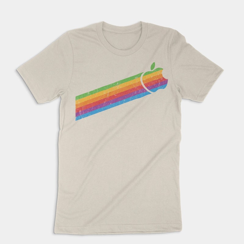 Apple Logo T Shirt - Etsy