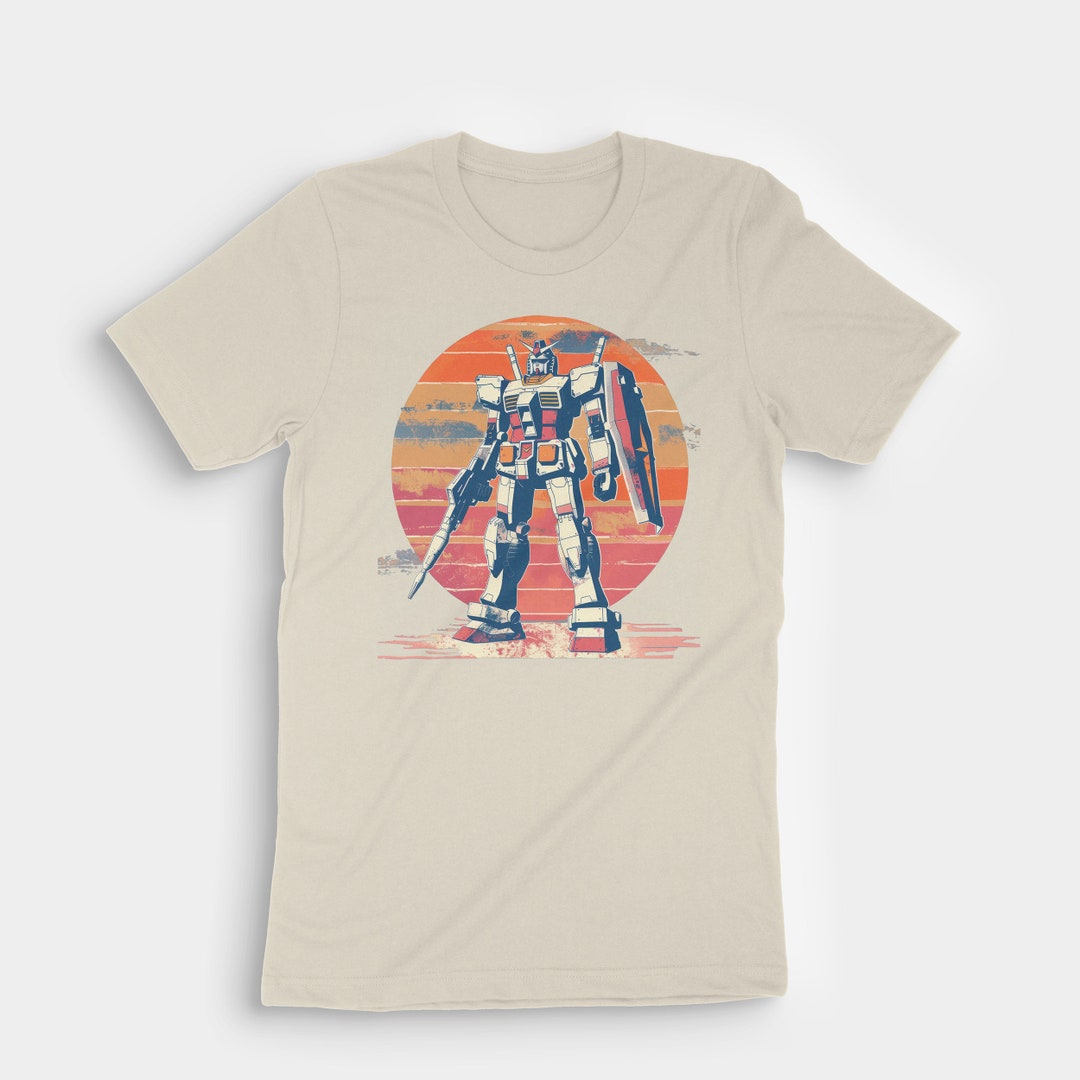 Retro RX-78-2 Mobile Suit Shirt - Etsy