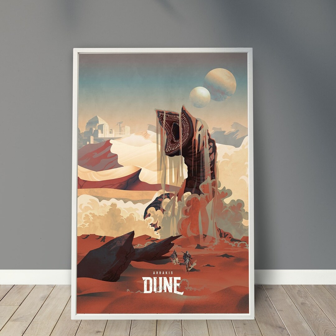Dune Sandworm Poster - Etsy