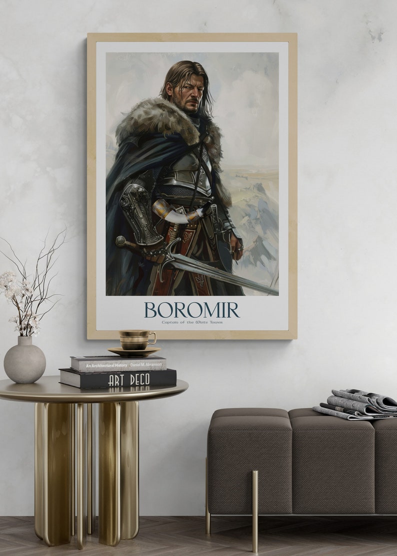 Boromir, Captain of Gondor Poster - Etsy