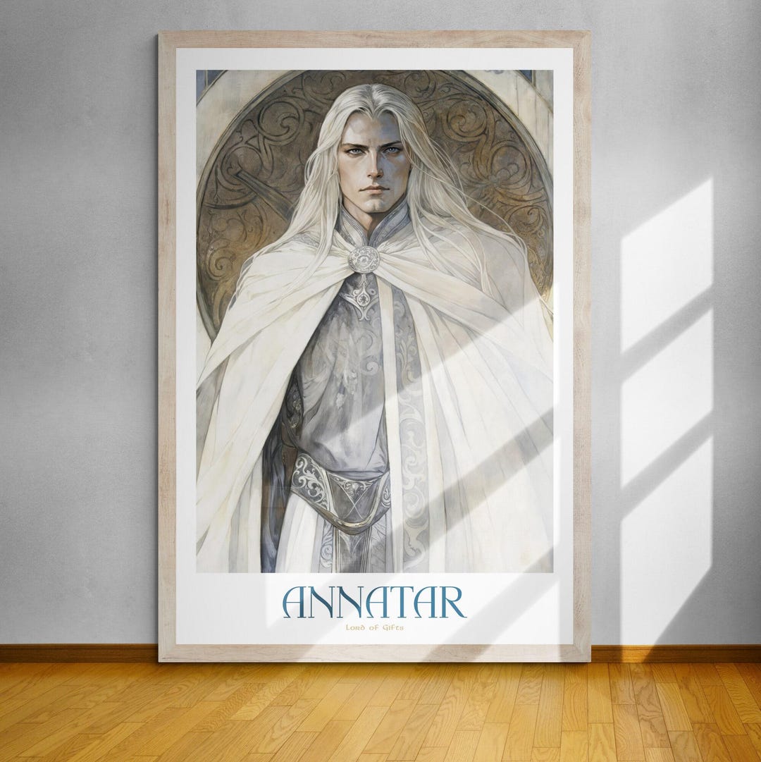 Annatar, Lord of Gifts Lotr Poster - Etsy