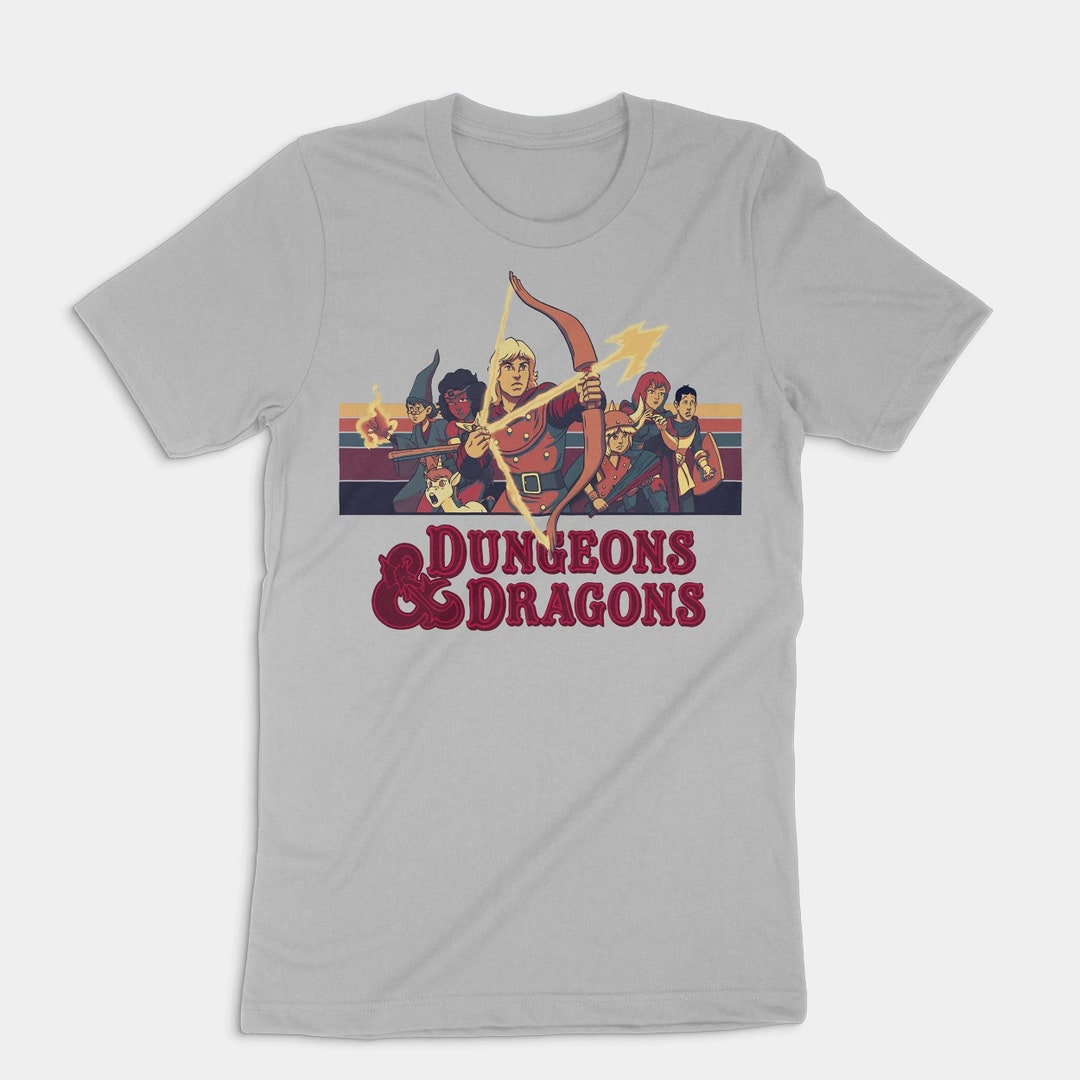 D&D Cartoon Vintage T-shirt - Etsy