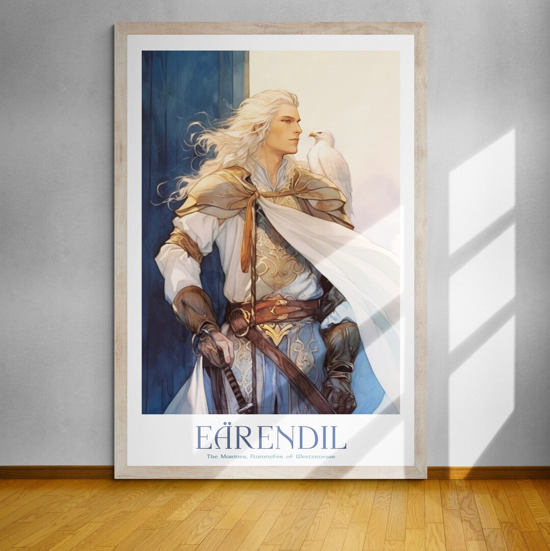 Eärendil the Mariner Lotr Poster - Etsy