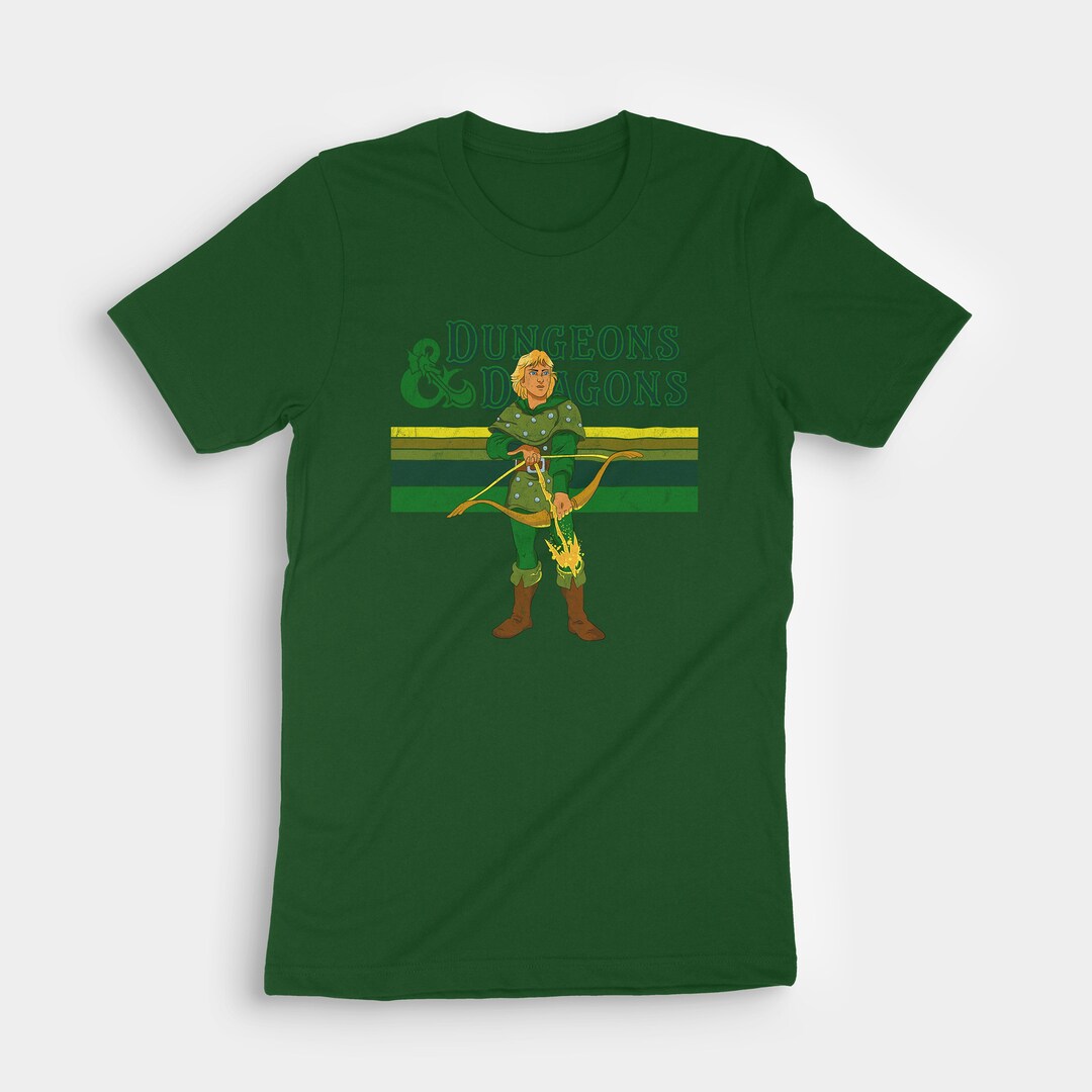 D&D Cartoon Series Hank Ranger T-shirt - Etsy